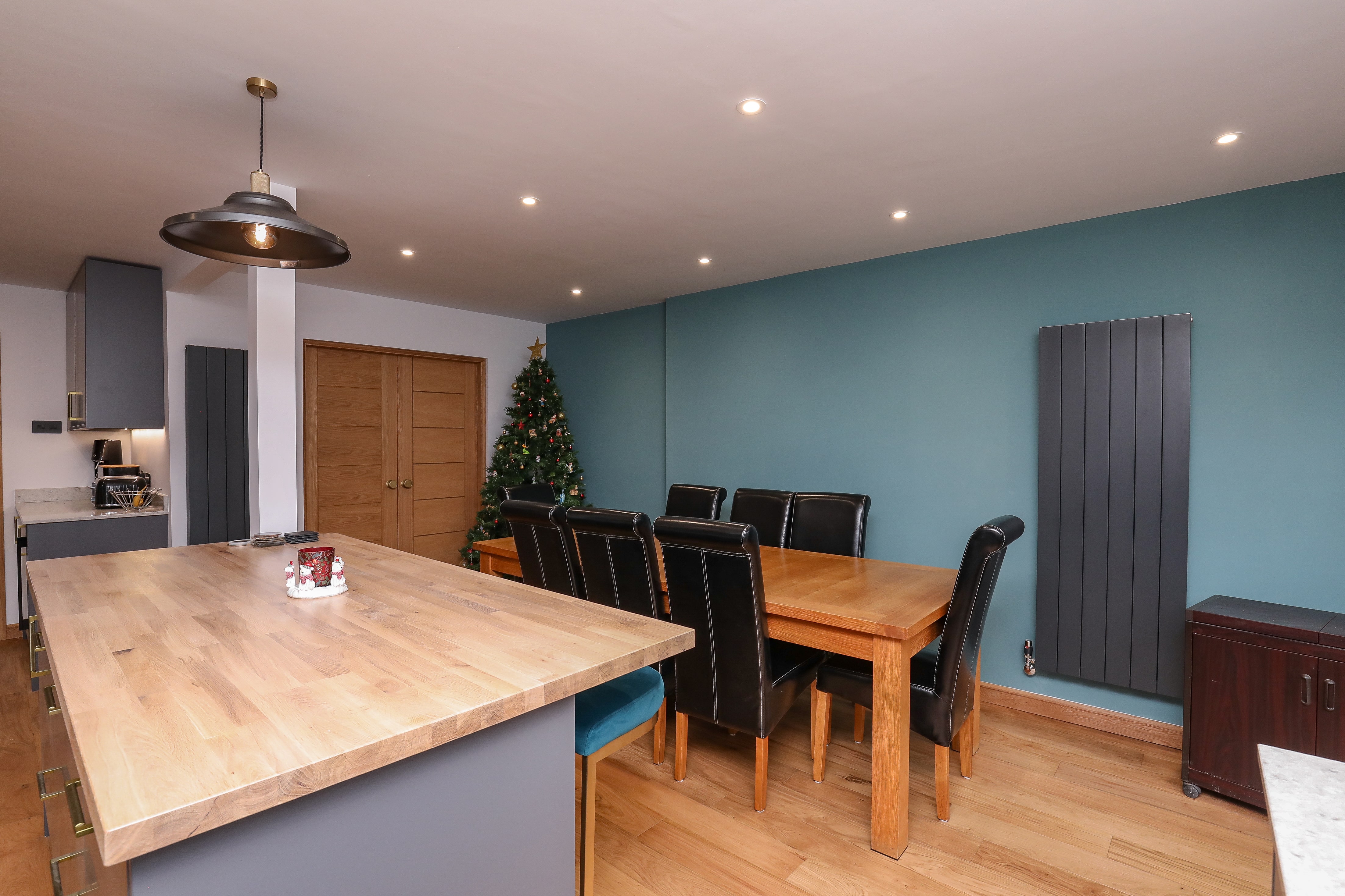 Beautiful bespoke grey kitchen - Krystal Kitchens